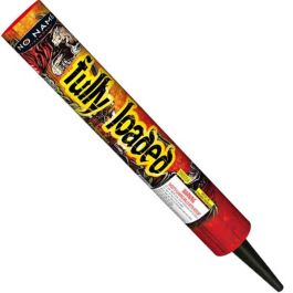 Fully Loaded | 146 Shot Barrage Roman Candle by No Name Fireworks